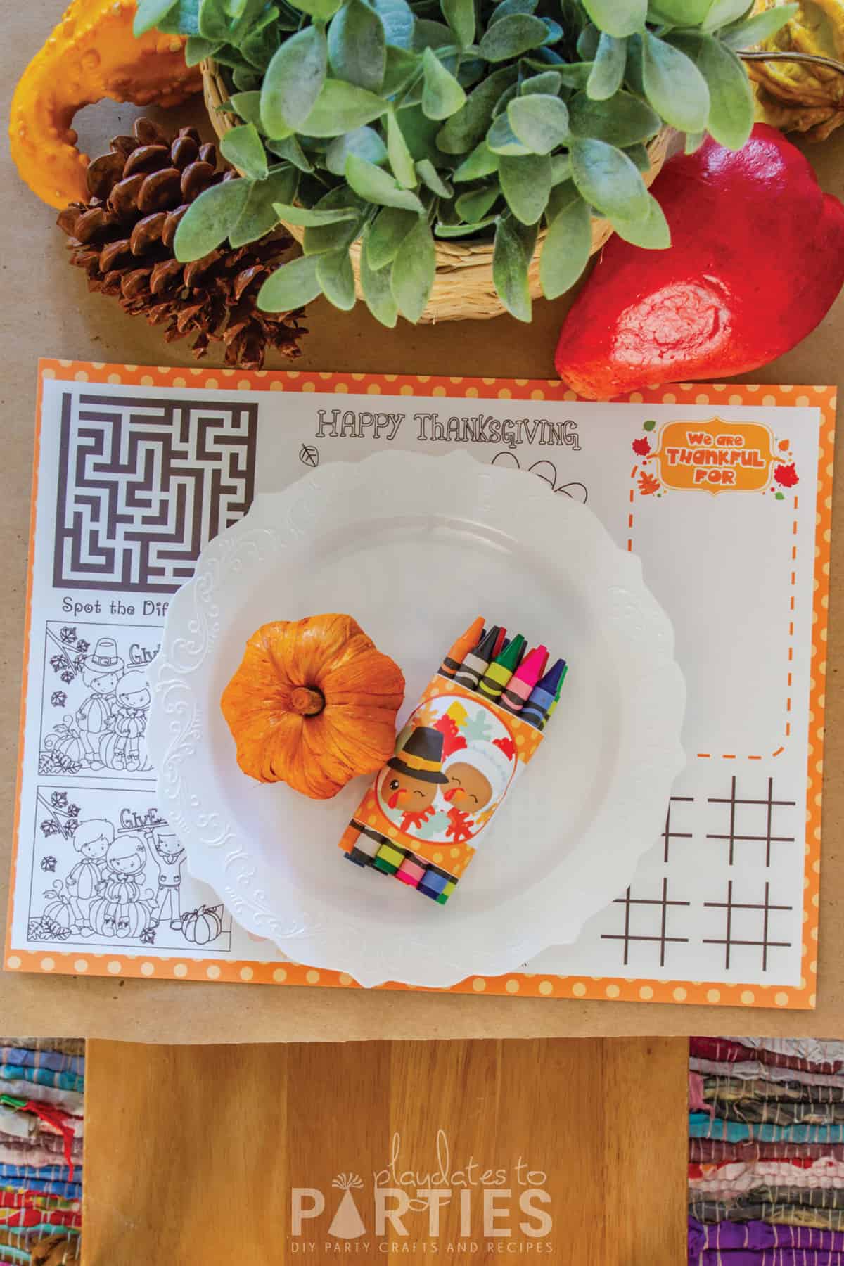 Printable Thanksgiving Placemats – PlayDates to Parties
