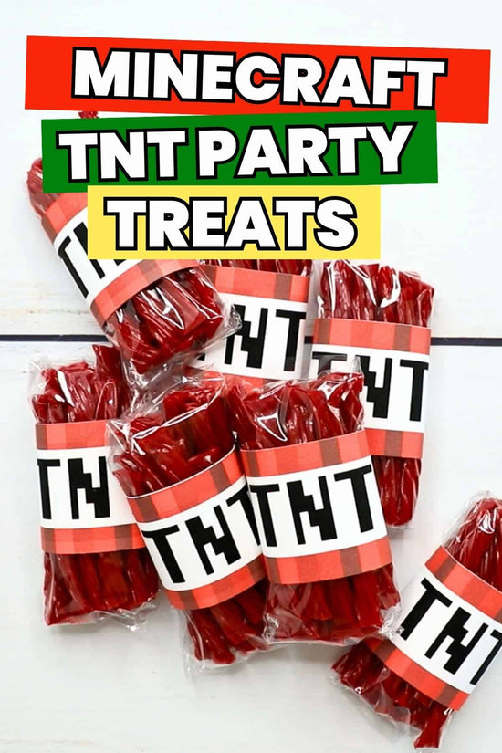 Minecraft TNT Labels – PlayDates to Parties