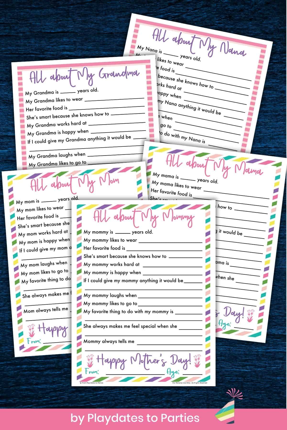 All About Mom Mother's Day Interview Bundle – PlayDates to Parties