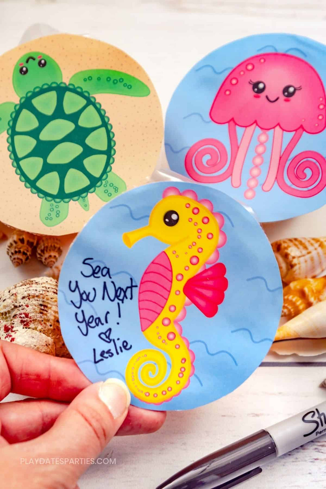 Under the Sea Fruit Cup Labels – PlayDates to Parties