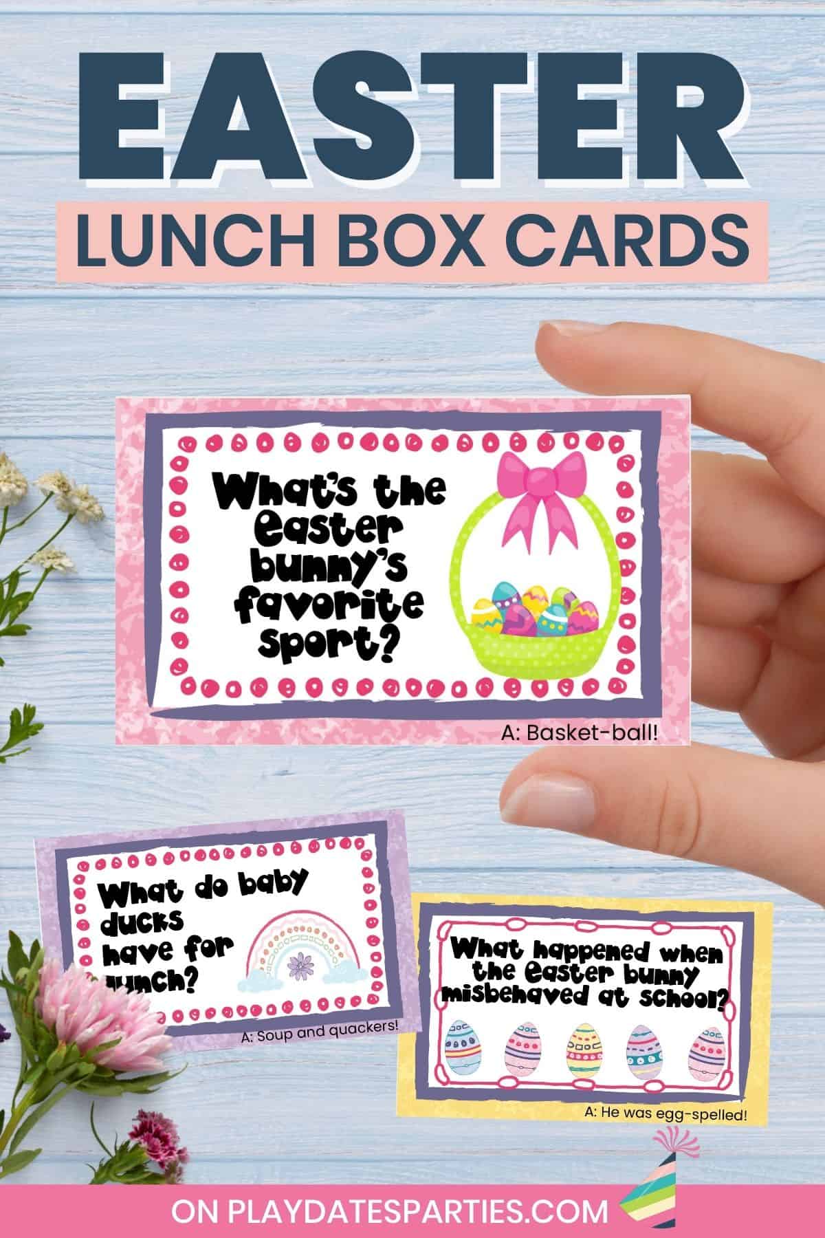 Easter Lunch Box Joke Cards and Love Notes – PlayDates to Parties