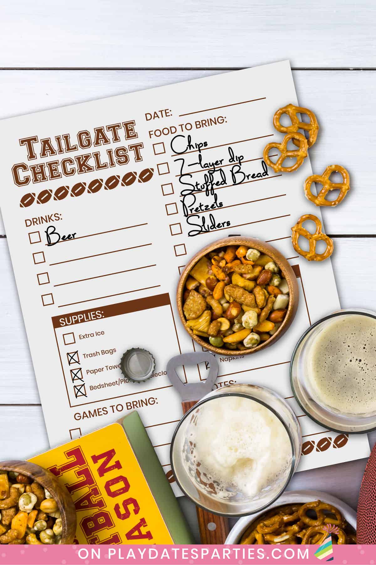 Game Day Tailgate Checklist – PlayDates to Parties
