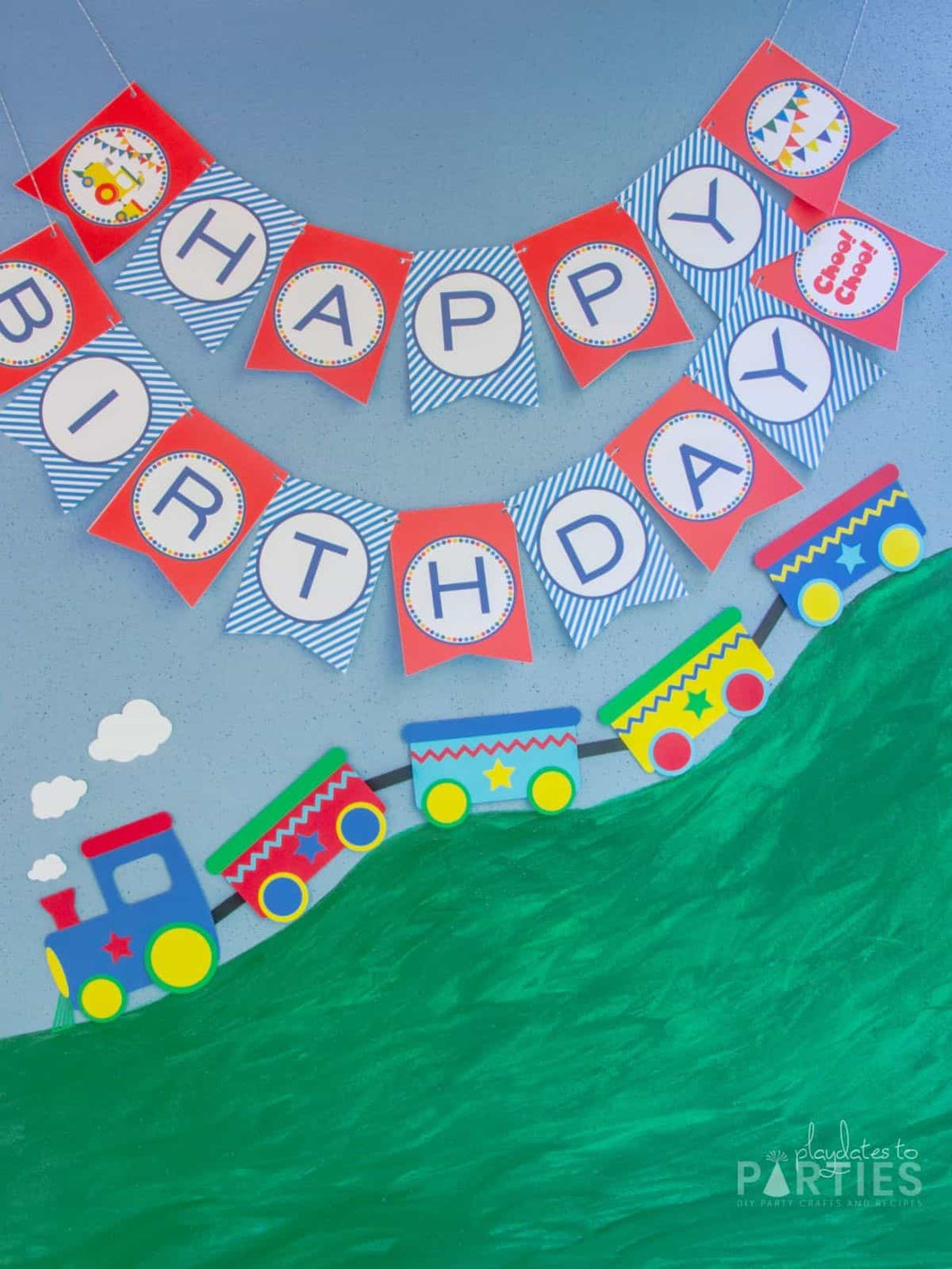 Layered Train SVG – PlayDates to Parties