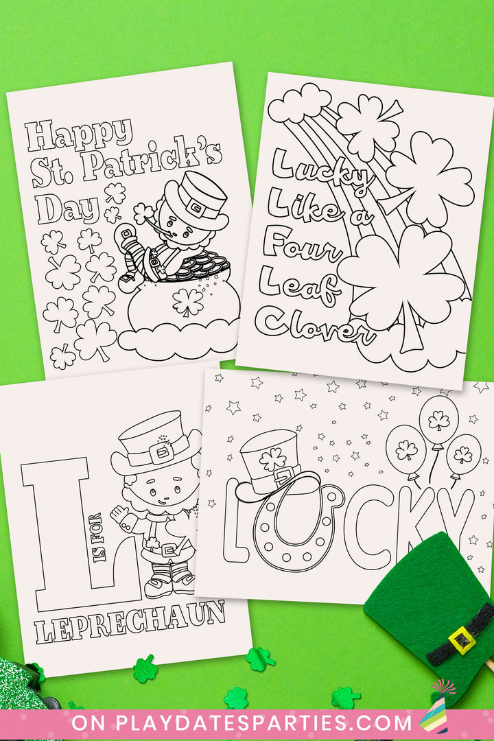 Coloring Pages – PlayDates to Parties